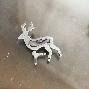 Vintage | Jewelry | Sterling Silver Deer Pin Taxco Mexico 925 Signed ...
